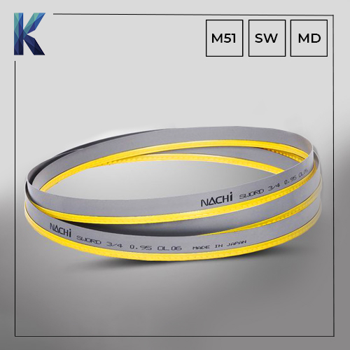 Nachi Bandsaw Blade (M51) 4860 x 41 - Kirtilal.com